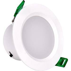 Clipsal CLITPDL1C2 Downlight Led 750lm 3k/4k/6k White Trim, 90mm Cutout ...