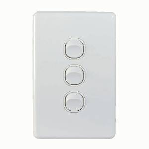 Switch Vertical 3 Gang 10AX/16A 250V | Buy Online – Adelaide Building ...