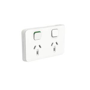 Clipsal Iconic Double General Purpose Outlet (GPO) Power point Power ...