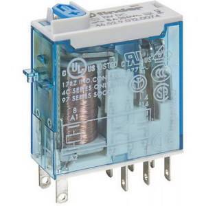 Finder 46.52-0074-12VDC General Purpose Relay, 24VDC, 8A, 2C/O, 8 Pin ...
