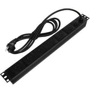 Power rail horizontal 6 outlet 10a plug B-RARPRH61010 | Buy Online ...