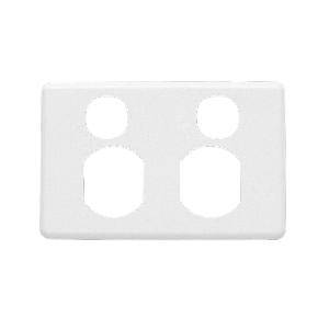 Plate cover dbl gpo white CLIC2025CWE | Buy Online – Adelaide Building ...