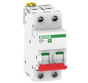 Max9 mcb red handle 2p c 63a 6000a CLIMX9MC263R | Buy Online – Adelaide ...