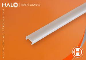 Aluminium channel cover frosted ILAHALO-ALUM-CVR-FR | Buy Online ...