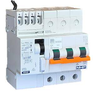 Rcbo mod6 3p+n 6ka 32a c curve 30ma type NHPM6RCBM3230 | Buy Online ...