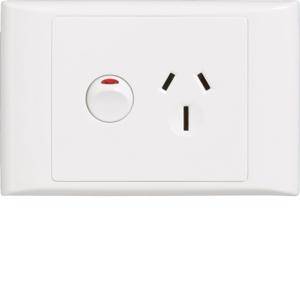 Gpo socket outlet single 15a HAGWBP115S | Buy Online – Adelaide ...